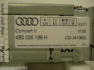 Anyone upgraded their Bose Concert to Audi TT concert II?